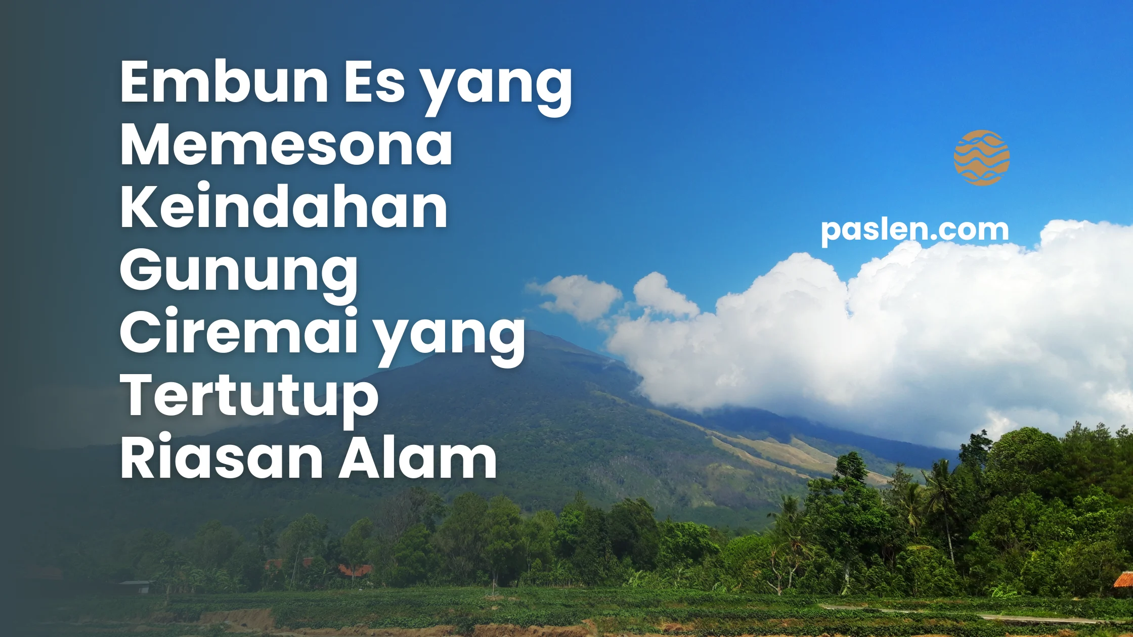 Embun Es yang Memesona Keindahan Gunung Ciremai yang Tertutup Riasan ...